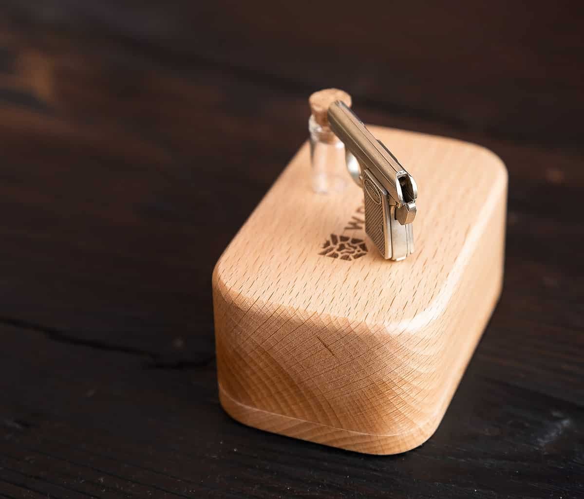 FN Baby Browning Metal Scale 1/3 model 2mm pinfire gun