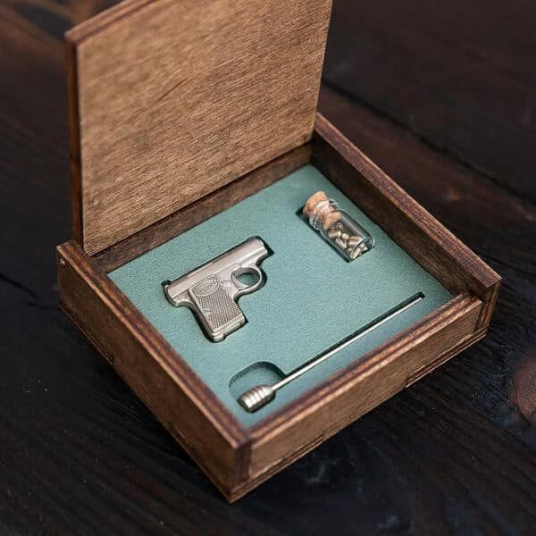 FN Baby Browning Gun — 2mm Scale 1/3 Pinfire Pistol