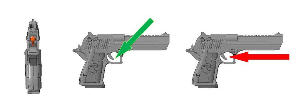 Instruction for the Desert Eagle Scale 1/6