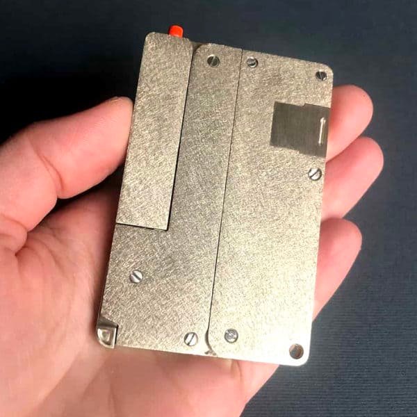 Card Gun: Shooting 2mm Caliber Credit Card Sized Pistol