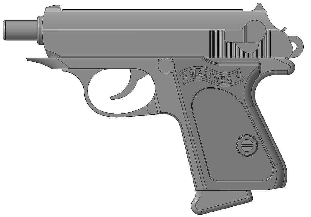 Instruction for the Slide Walther PPK Scale 1/3