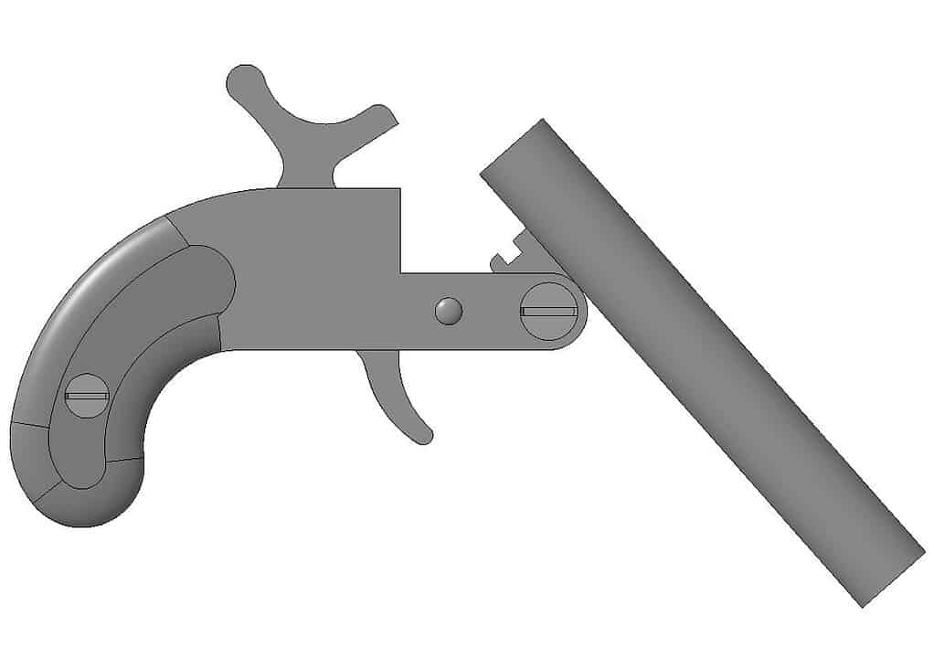 Instruction for the Mouse double-barreled Gun