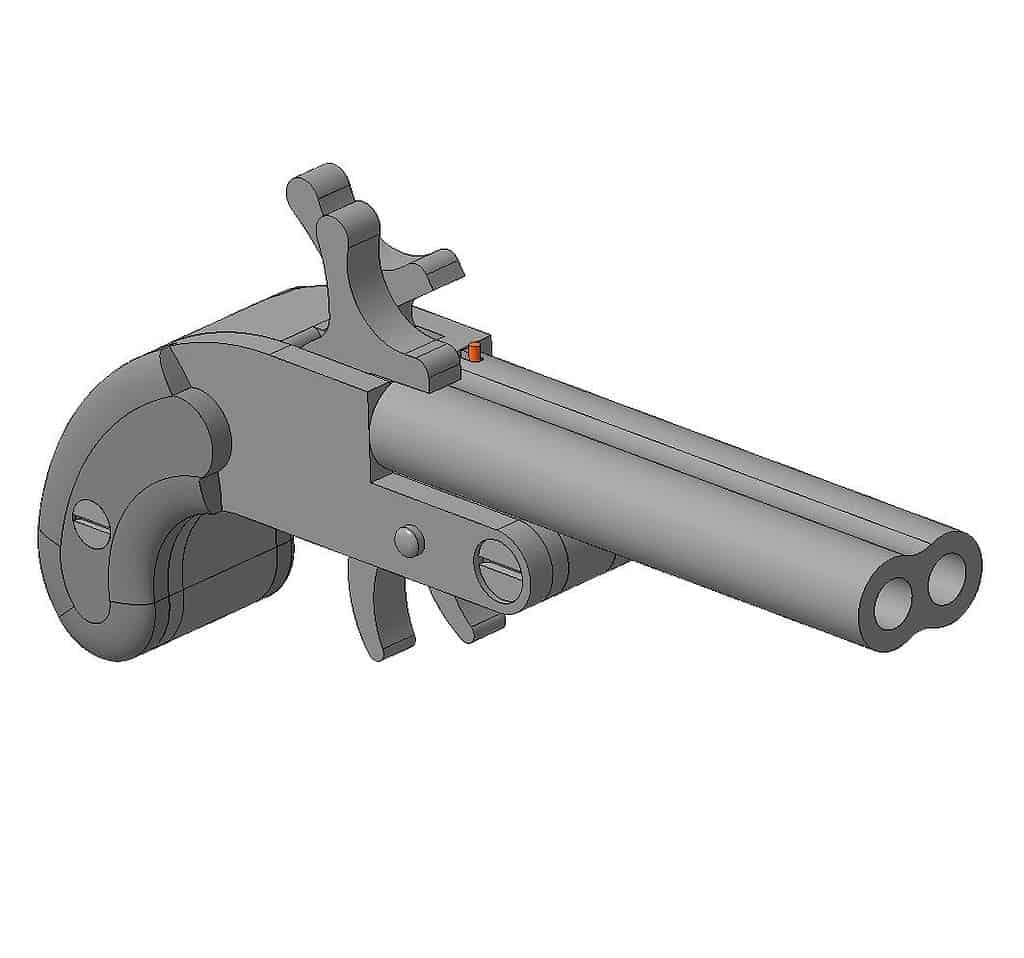Instruction for the Mouse double-barreled Gun