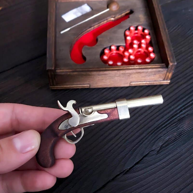 2mm Pinfire Miniature Pistols: Functional Weapons Collection